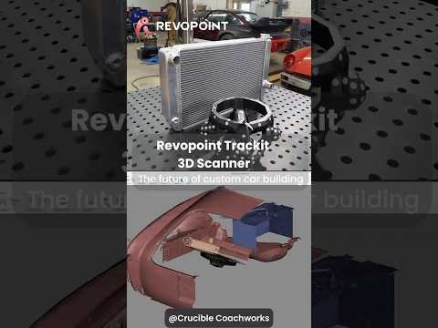 Revopoint Trackit - Ready to enhance your own custom builds? @CrucibleCoachworks #revopoint