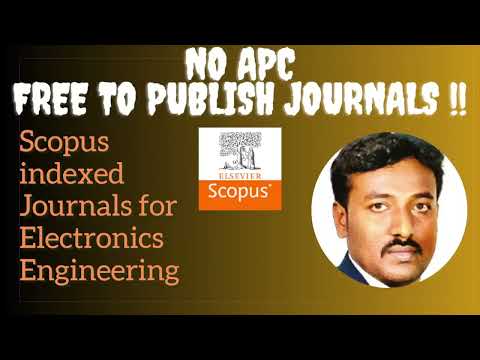 Free to Publish Scopus Indexed Journals