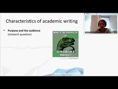 What is academic writing like?