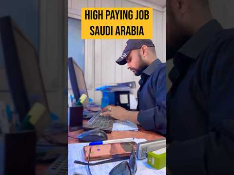 πΈπ¦High paying jobs in Saudi Arabia