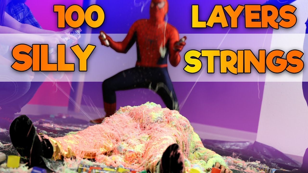 100 LAYERS OF SILLY STRING! | Office Antics