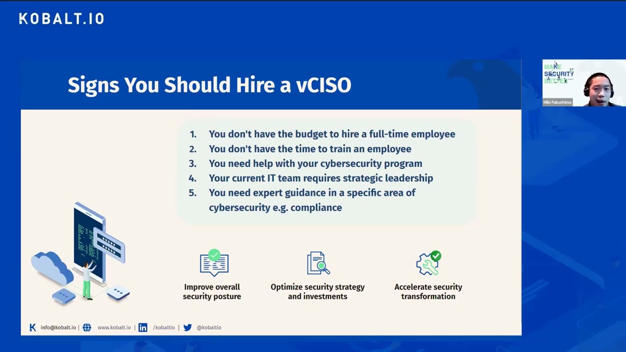 Cybersecurity Webinars On-Demand | Kobalt.io Recordings