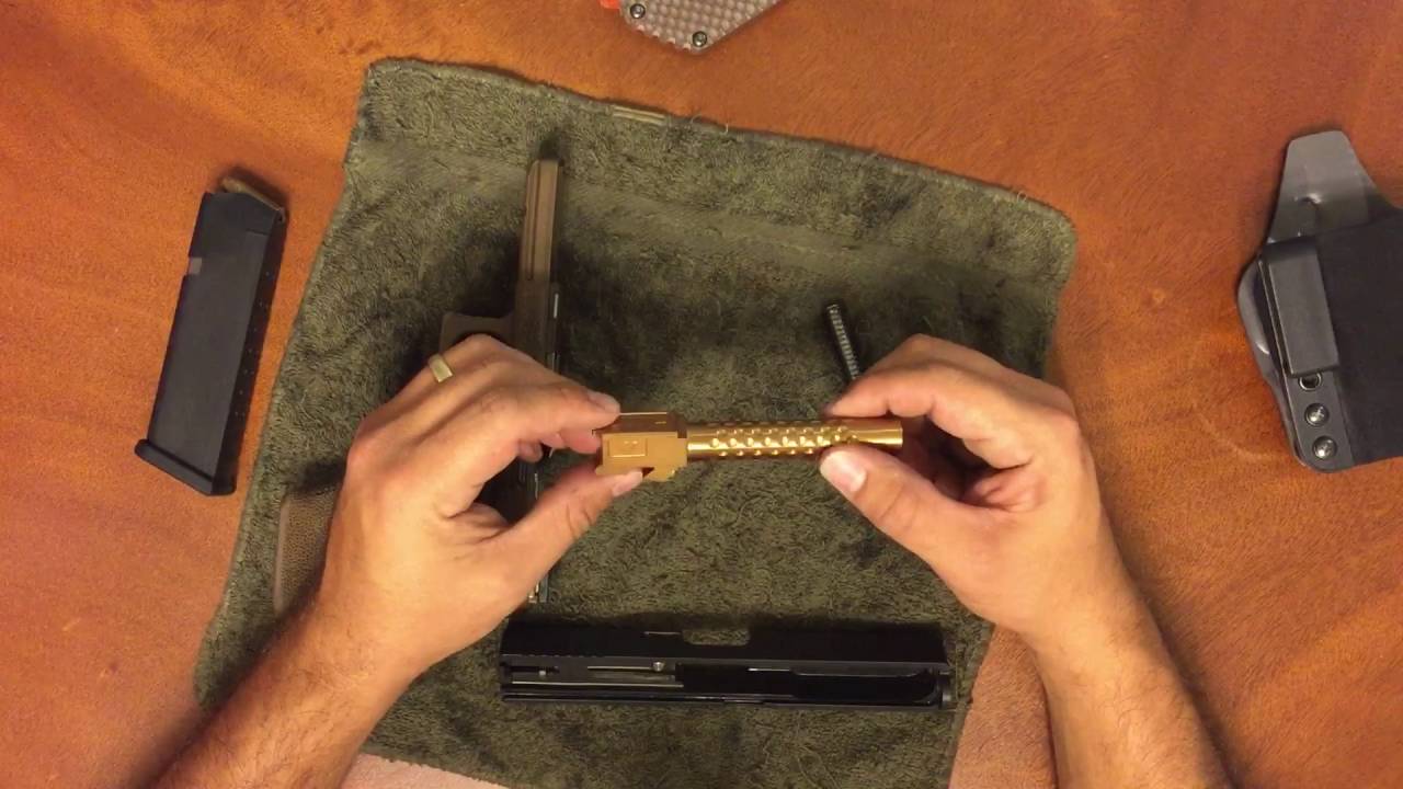 Customized Glock 17 with zev parts