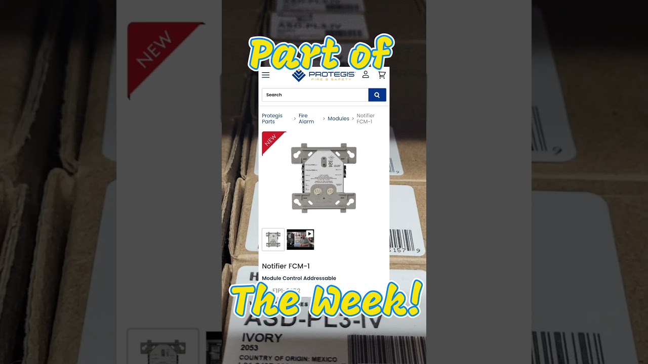 Part of the Week: Notifier FCM-1 Control Module 🛠️🔥 | Protegis #fireprotection #protegis #lifesafety