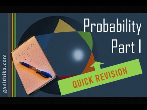 Probability Review Part I - Basic definition, vocab, Venn/tree diagrams, conditional probability.