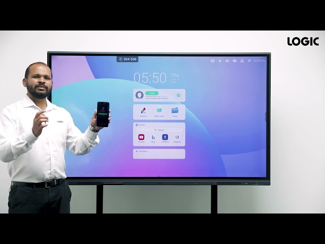 Interactive Whiteboard - Logic Interactive Flate Panel Display 75 ...