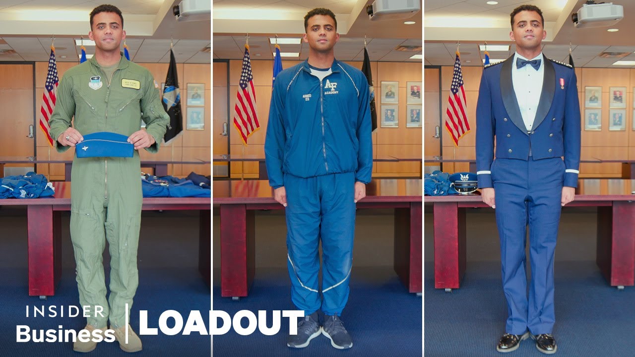 Every Uniform A US Air Force Academy Cadet Is Issued | Loadout | Insider Business