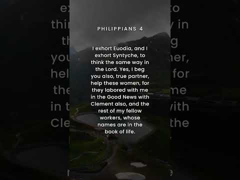 Philippians 4:2-3 #shorts