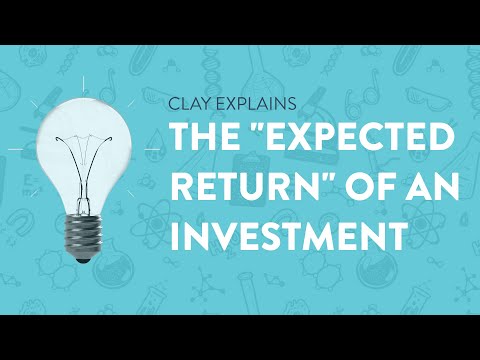 The "Expected Return" of An Investment