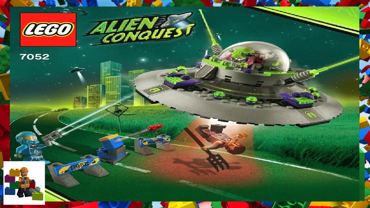 LEGO instructions - Space - Alien Conquest - 7052 - UFO Abduction
