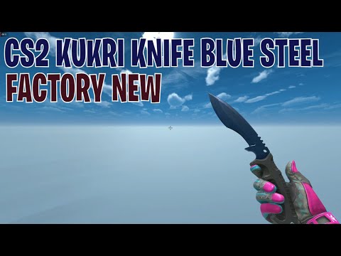 Kukri Knife Blue Steel | CS2 Skin Showcase #567