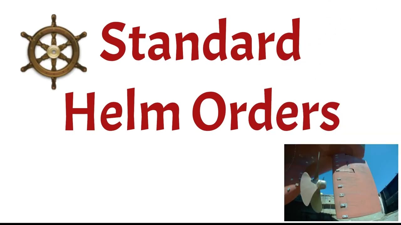 Standard Helm Orders