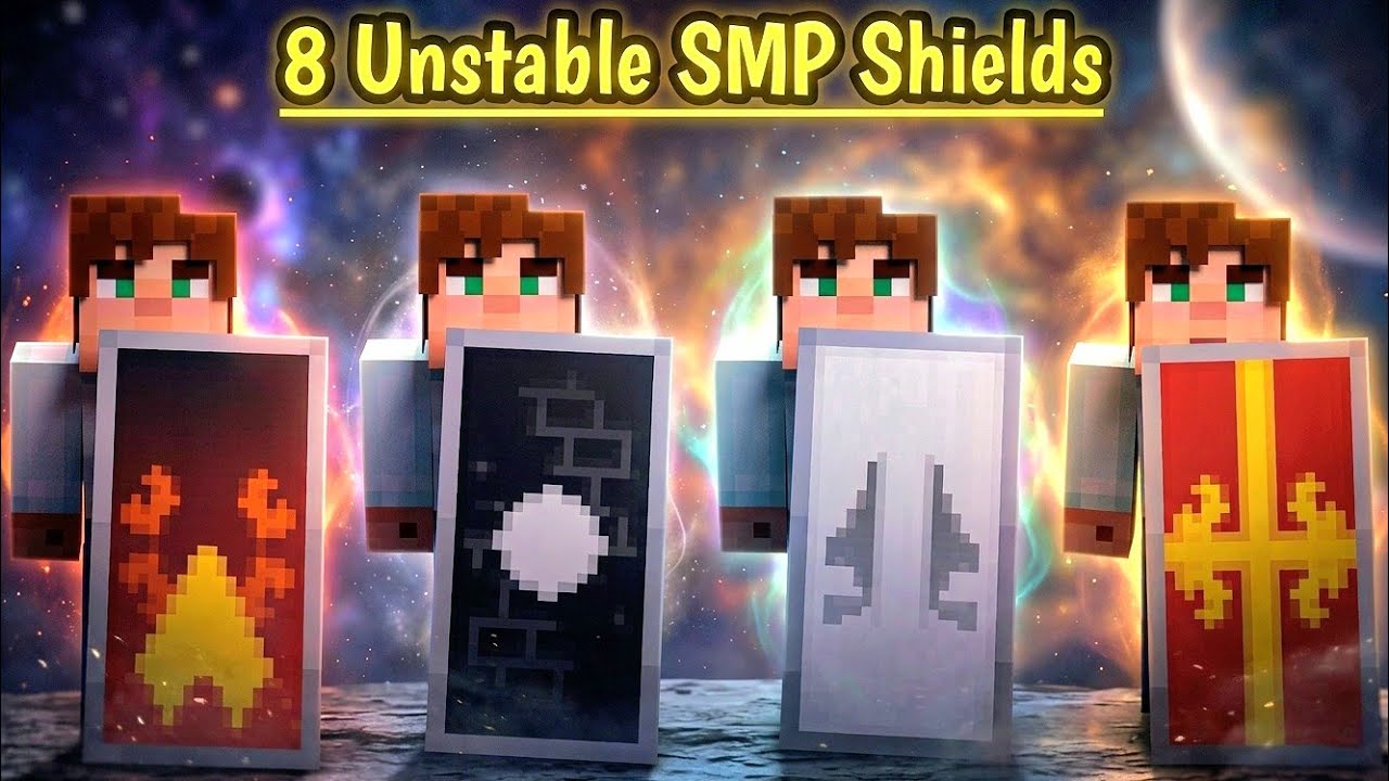 Unstable SMP New Arc Shields Banners In Minecraft