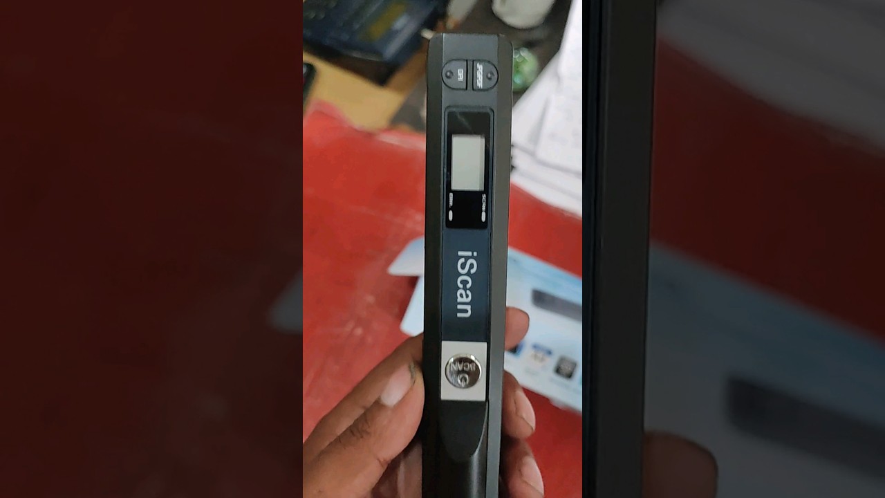 Portable Scanner iSCAN 900 DPI A4 Document Scanner JPG/PDF Format #shorts #iscan #scanner #technews