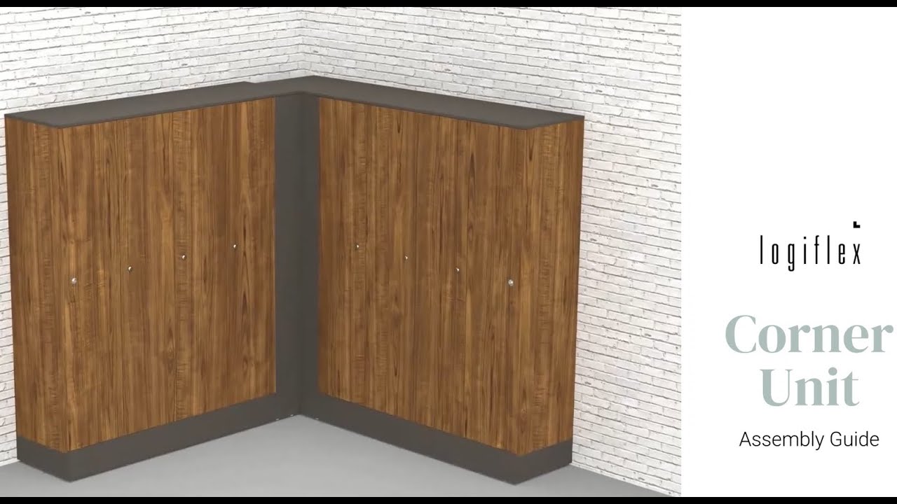 Lockers | Corner unit assembly