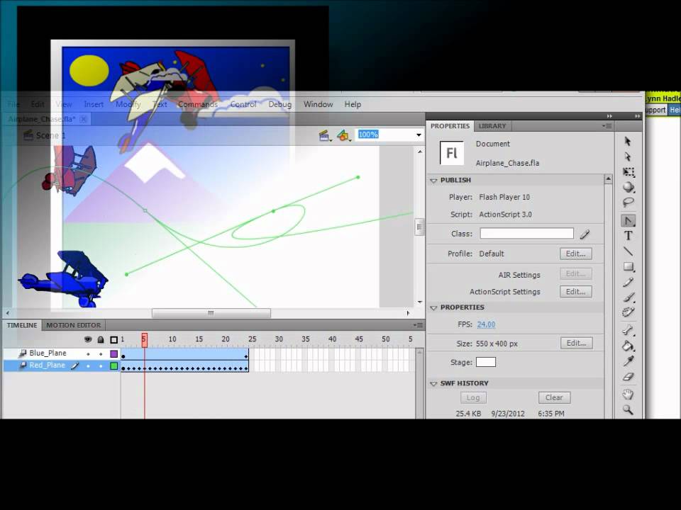 TCH016 Flash Animation Project 2 part 2