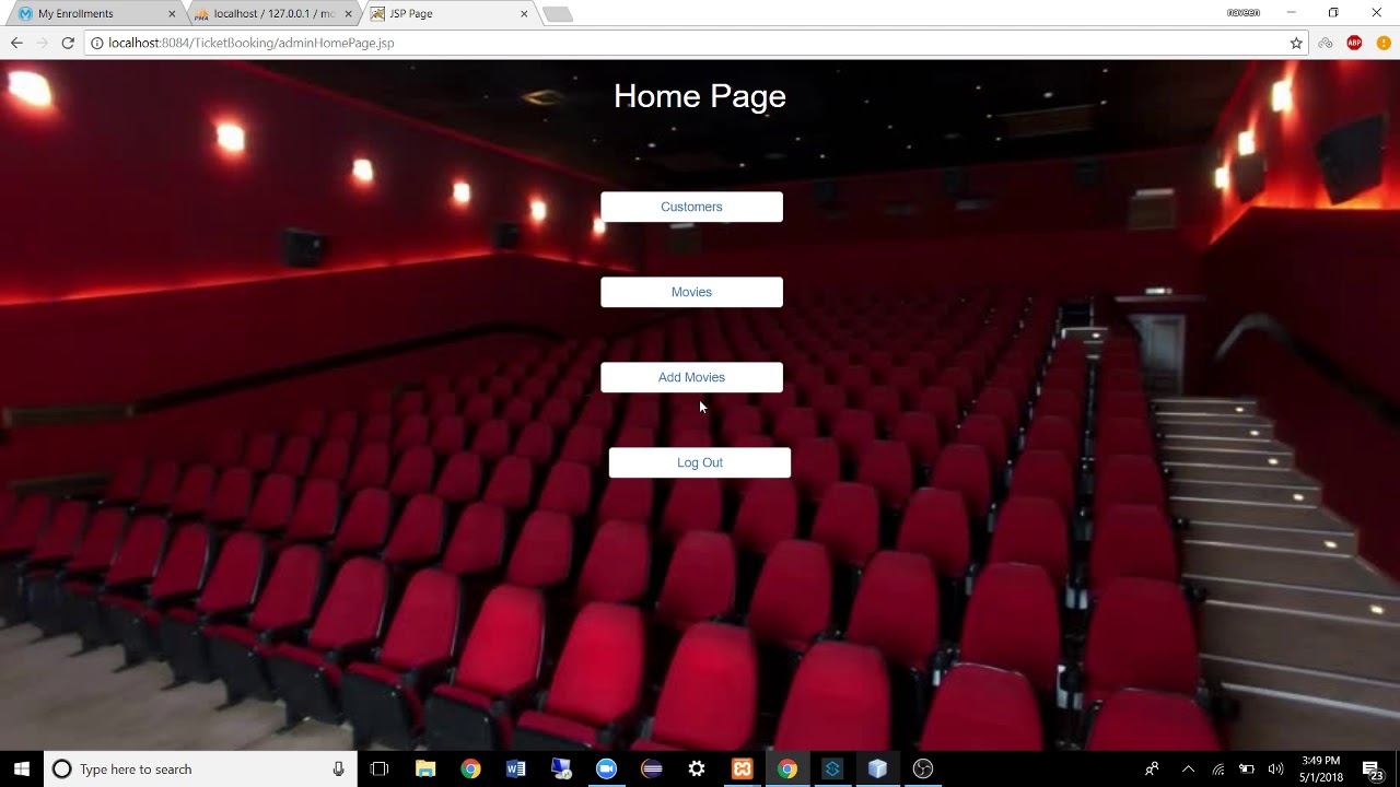 Movie ticket booking system