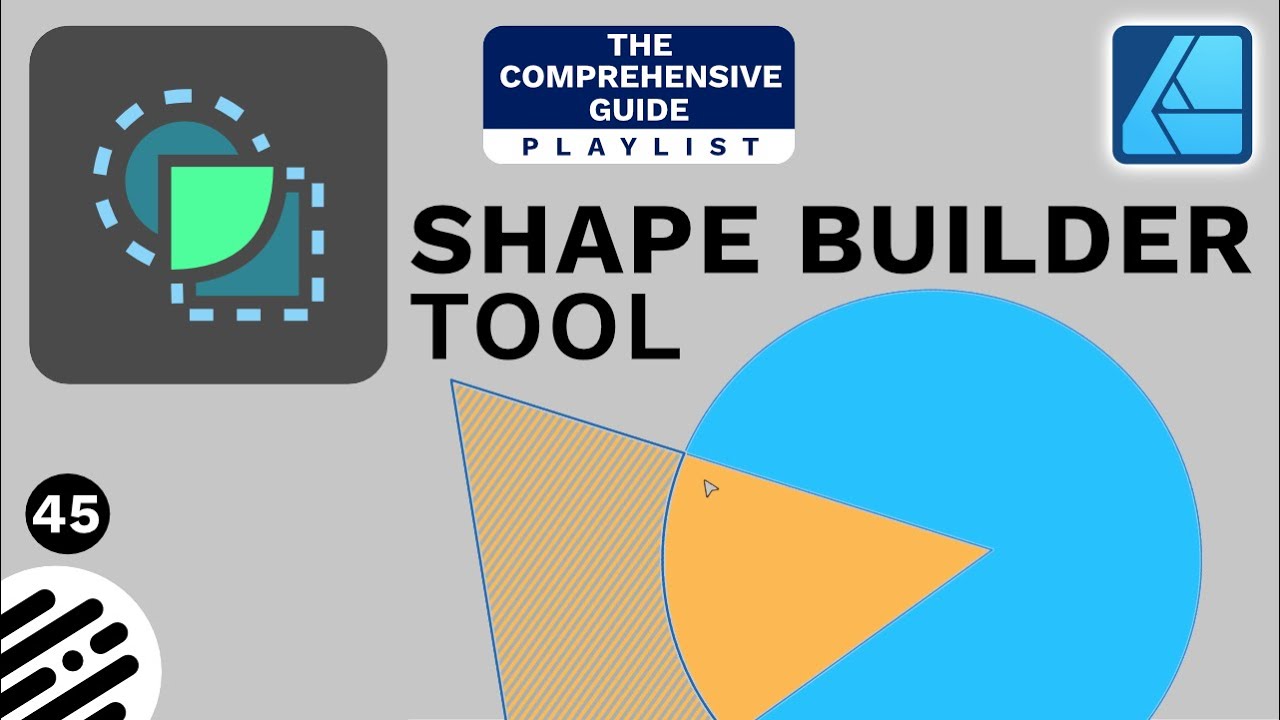 Affinity Designer Tutorial: Shape Builder Tool