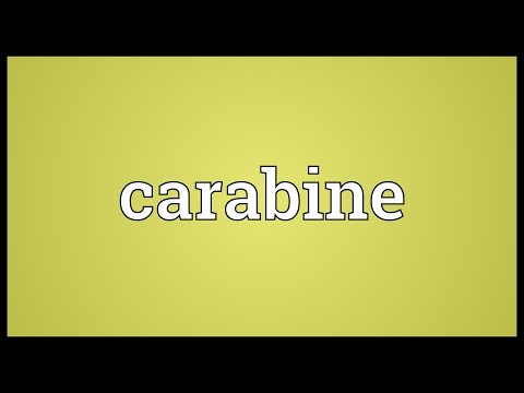 Carabine Meaning
