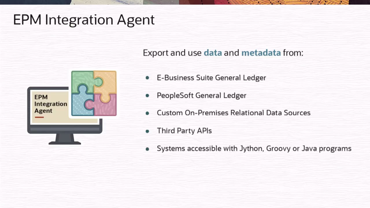 Overview: Leveraging Source System Data Using the EPM Integration Agent