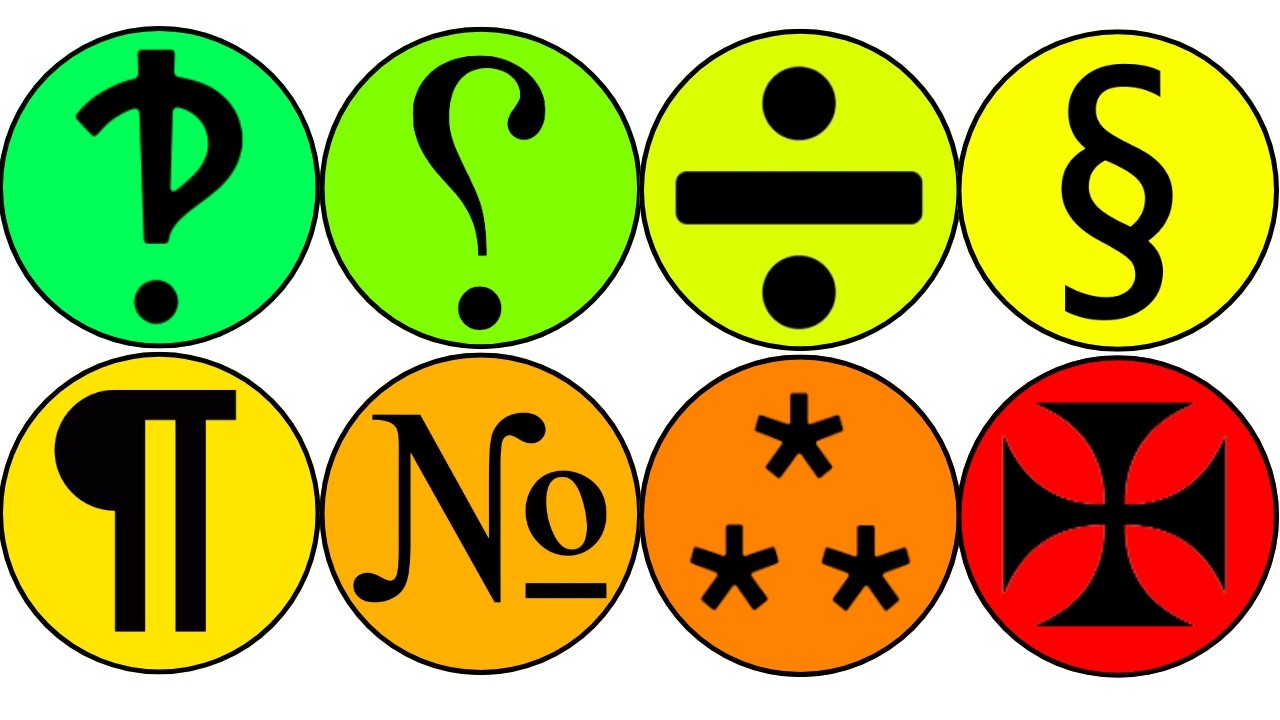 Every LOST Keyboard Symbol Explained In Detail