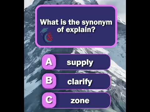 Synonyms Vocabularies with multiple choice answers #emadmadi #english #explore #learnenglish #fypシ゚