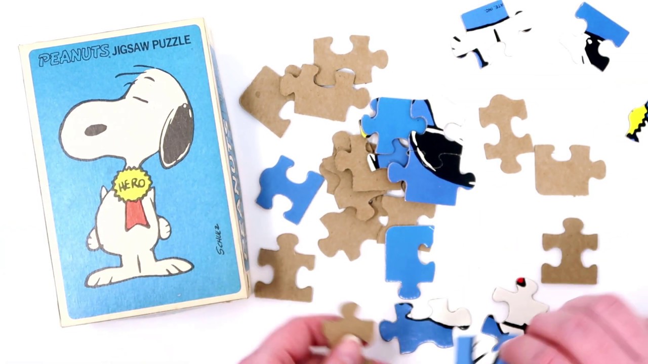 Snoopy | Heroes Assemble! Snoopy Jigsaw Puzzle Build | CollectPeanuts.com