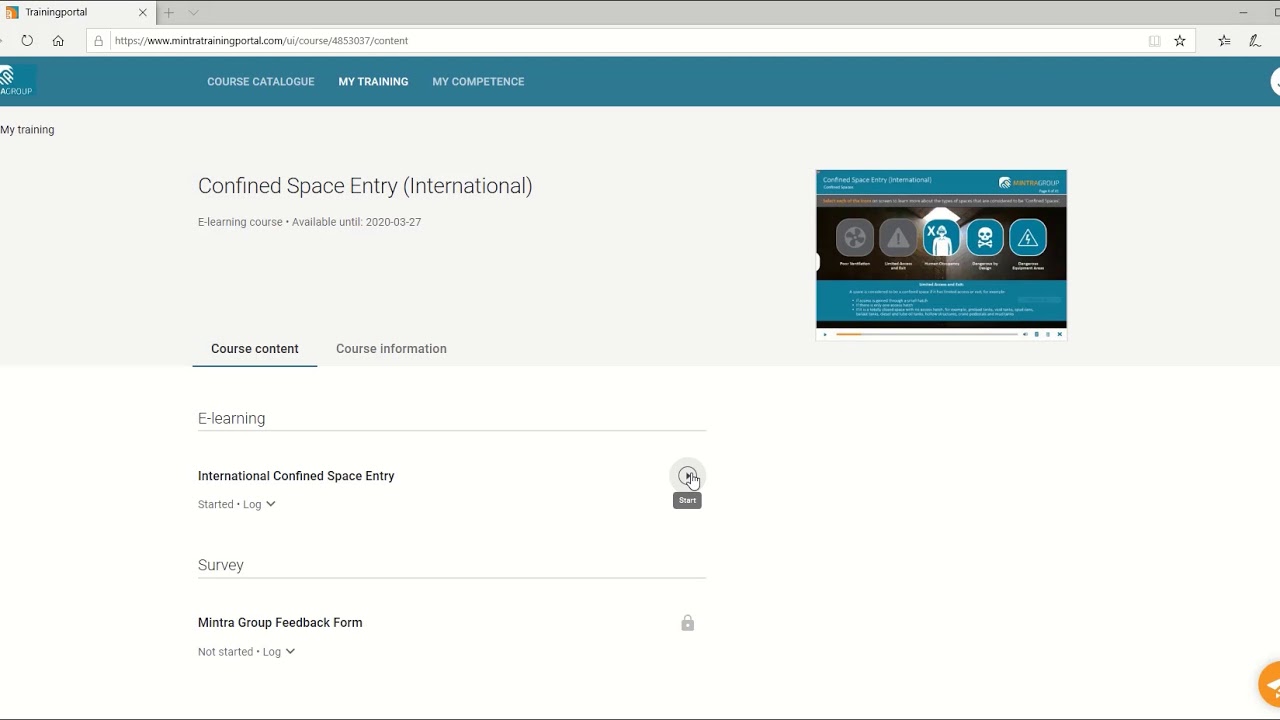 launching an elearning course