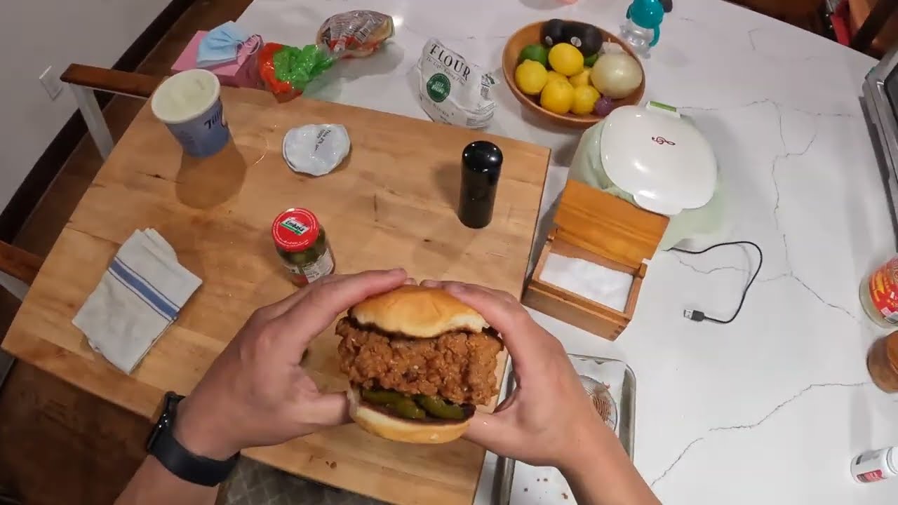 Five-Ingredient Fried Chicken Sandwiches | Kenji's Cooking Show
