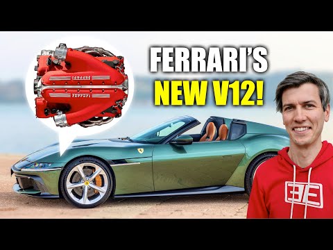 Ferrari’s Latest V12 Engine Is A Masterpiece by Engineering Explained ...