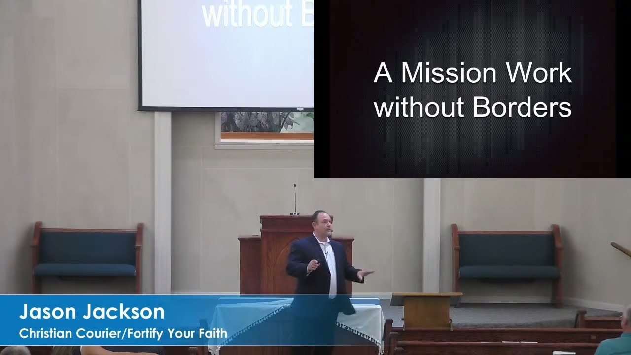 Jason Jackson - 09/06/23 - Wed. Bible Study - Christian Courier - Soul Winning 2023 & Beyond, Part 1