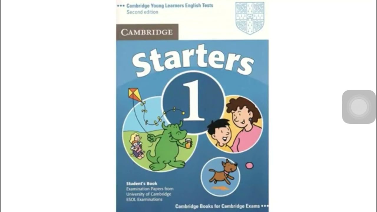 Cambridge Starters Test 1 with answers