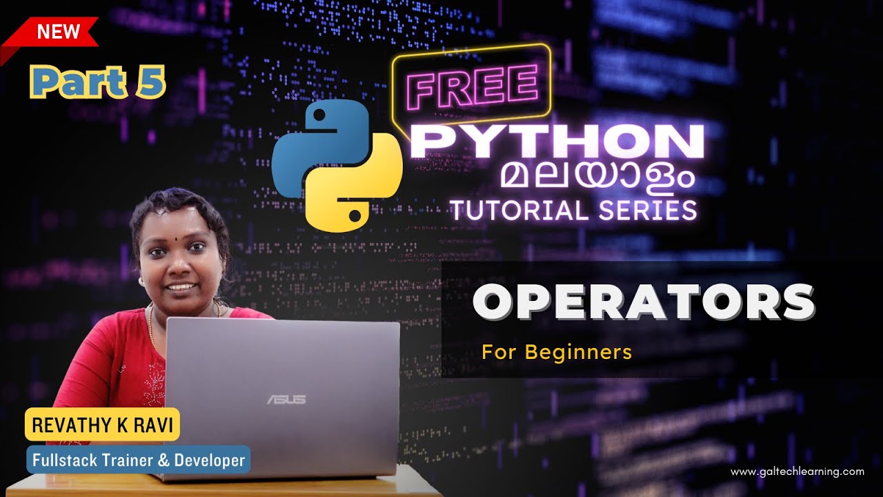 Python operators malayalam | Python Tutorial for beginners in malayalam | Part 5