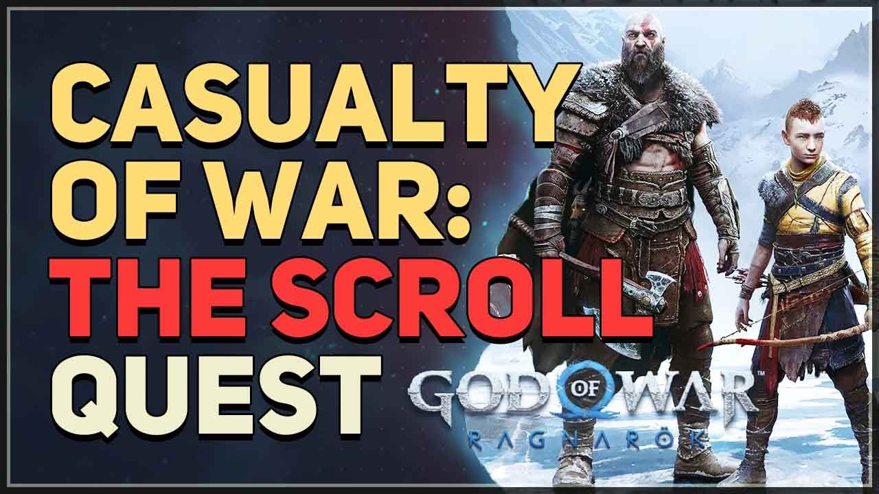 Casualty of War The Scroll God of War Ragnarok