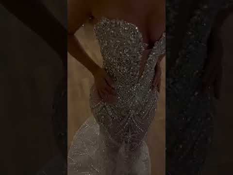 Share with a friend or tag someone who would look breathtaking in this gown! To order this opulent