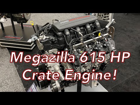 Megazilla Is Here! 615 HP 7.3L Godzilla Crate Engine From Ford Performance We Get The First Look