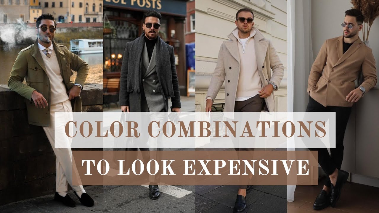 6 Timeless Fall Color Combinations for Men: Embrace the Old Money Style ...