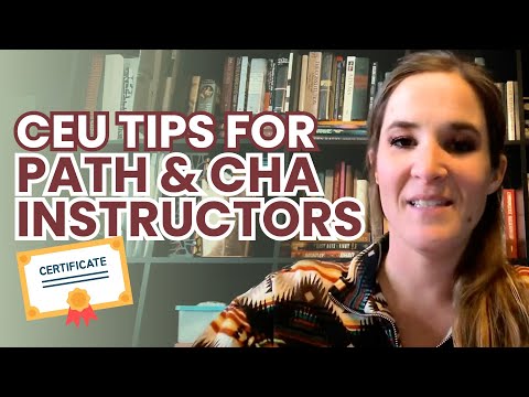 Maintain Your Instructor Certification: How To Earn CEUs and Track Your Hours Easily