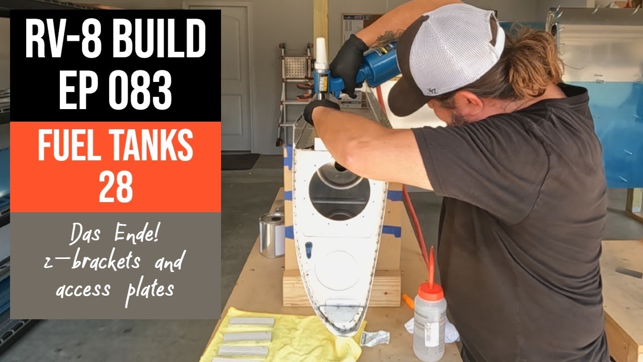Aviation: Vans RV Aircraft - Van's RV-8 Build. Ep 083. Fuel Tanks 28