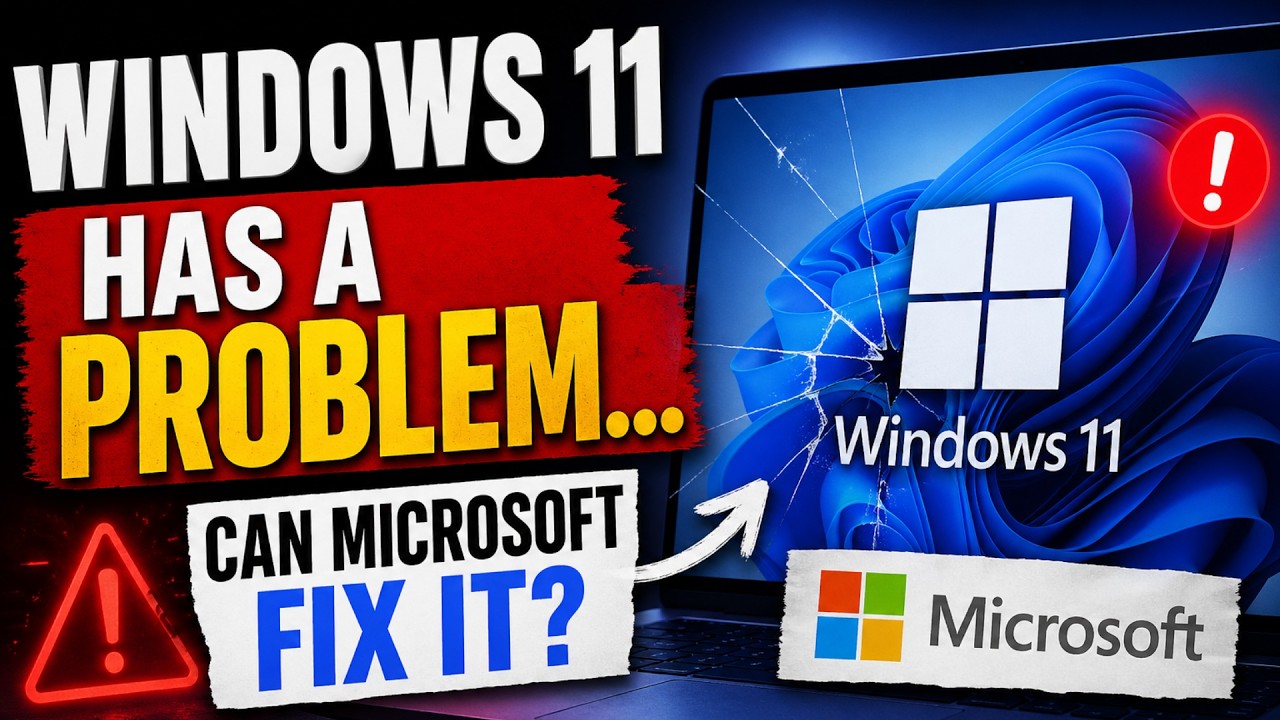 Windows 11 Has a Problem… Can Microsoft Fix It?