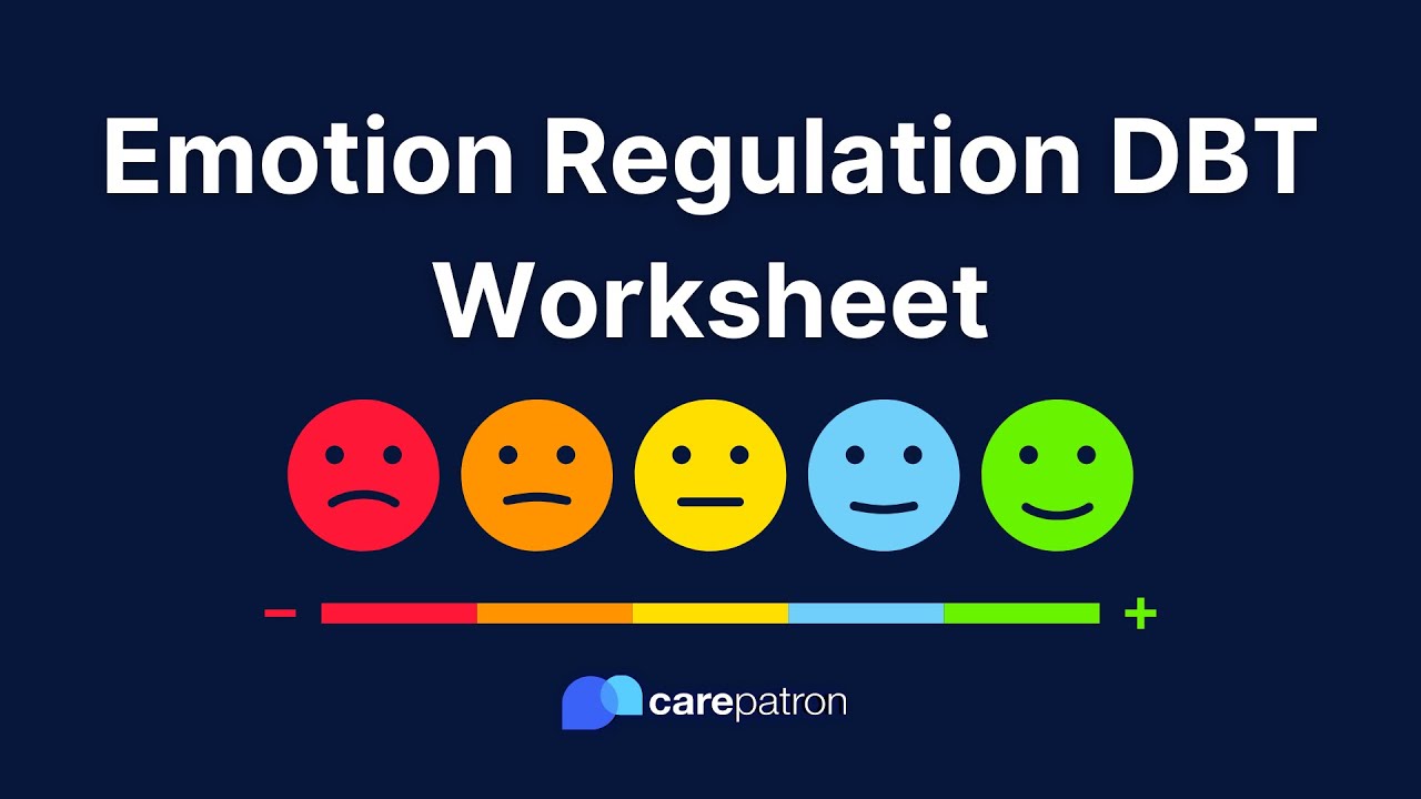 Emotion Regulation DBT Worksheet