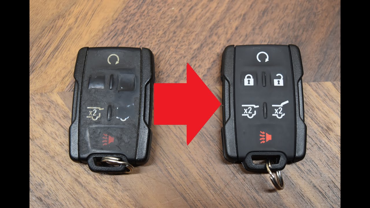 Tahoe / Suburban key fob case replacement - EASY DIY