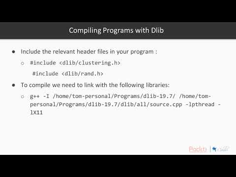 Learn An Introduction into Machine Learning C Libraries Envt Lib Characteristics of Dlib ...