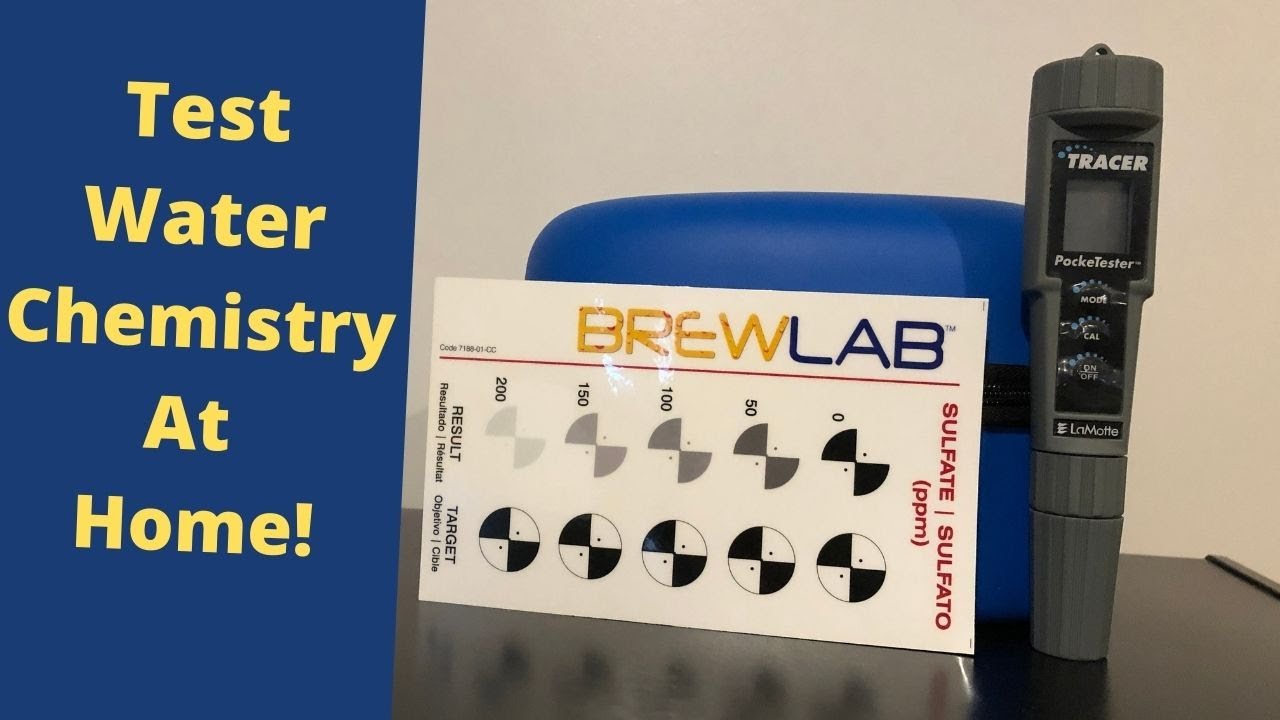 Testing Water Chemistry At Home - LaMotte BrewLab Plus Kit