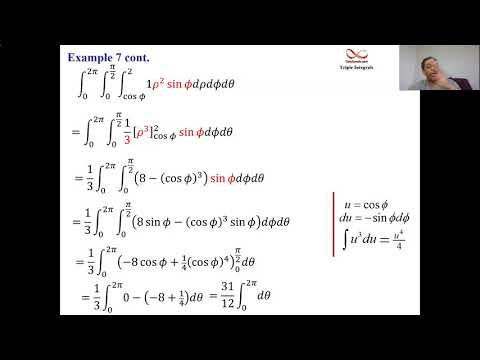 Triple Integrals in Spherical - Two Examples