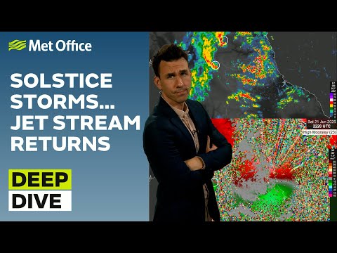 Deep Dive 24/06/2025 – Was there a supercell at the weekend? – Met Office weekly weather forecast UK