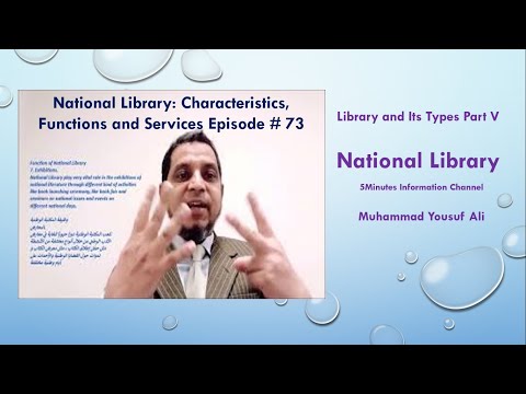 National Library: Characteristics, Functions and Services – Research ...