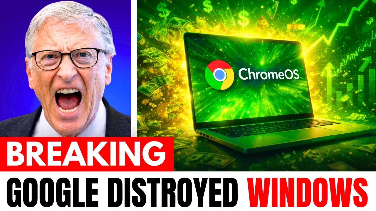 Google BLINDSIDED Microsoft — Offering 500 Million Abandoned Windows Users a FREE Way Out!
