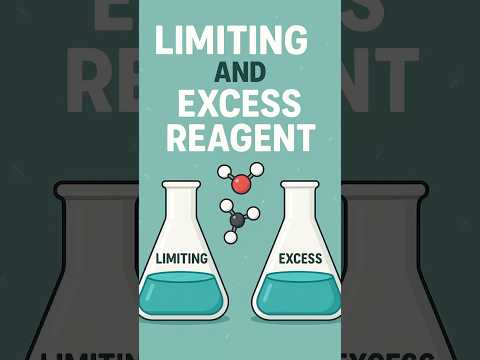 🧬 Limiting vs Excess – Must-Know for Chemistry Exams!#limitingreagent#excessreagent#chemistry