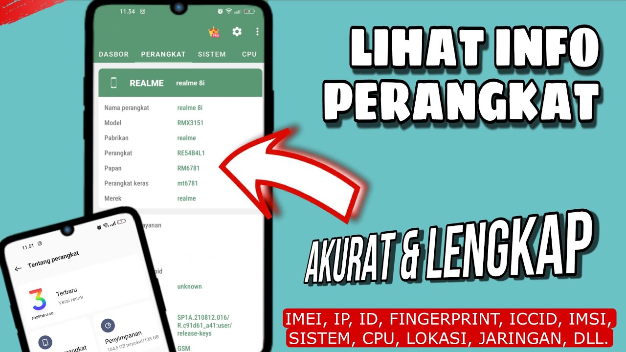 CARA Melihat Semua Informasi Perangkat untuk HP Android - Lengkap dan Akurat